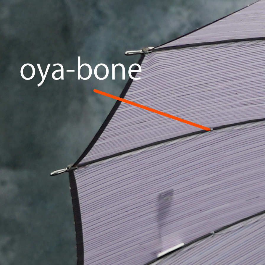 Umbrella parts explanation | Tokyo Umbrella Cooperative